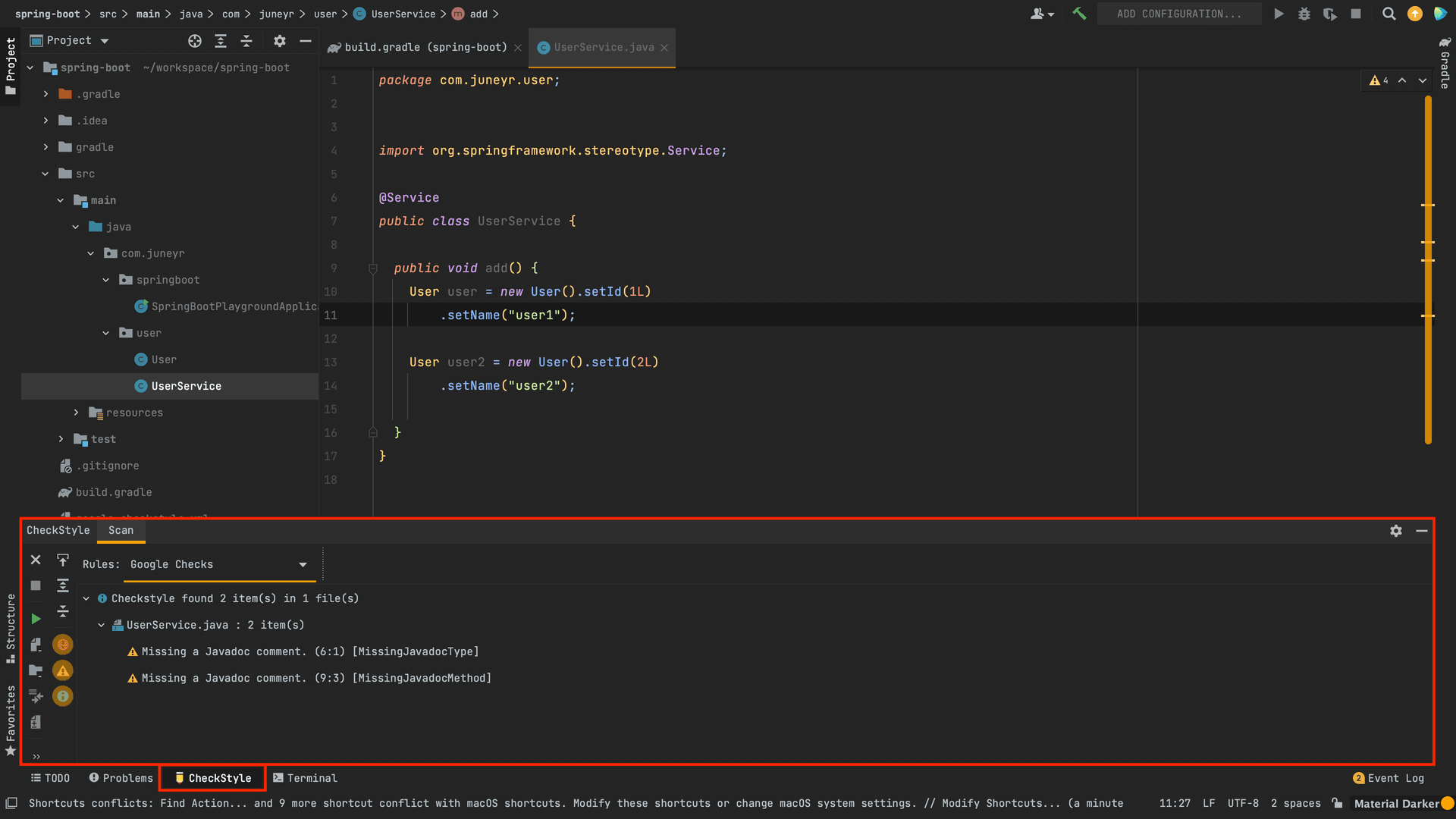 intelliJ, Checkstyle 과 formatter 셋업하기 | juneyr.dev